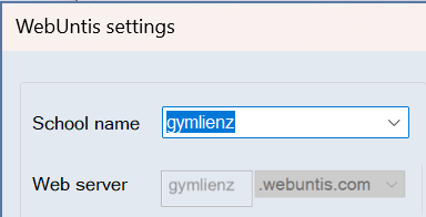 New web addresses for WebUntis – Help Center